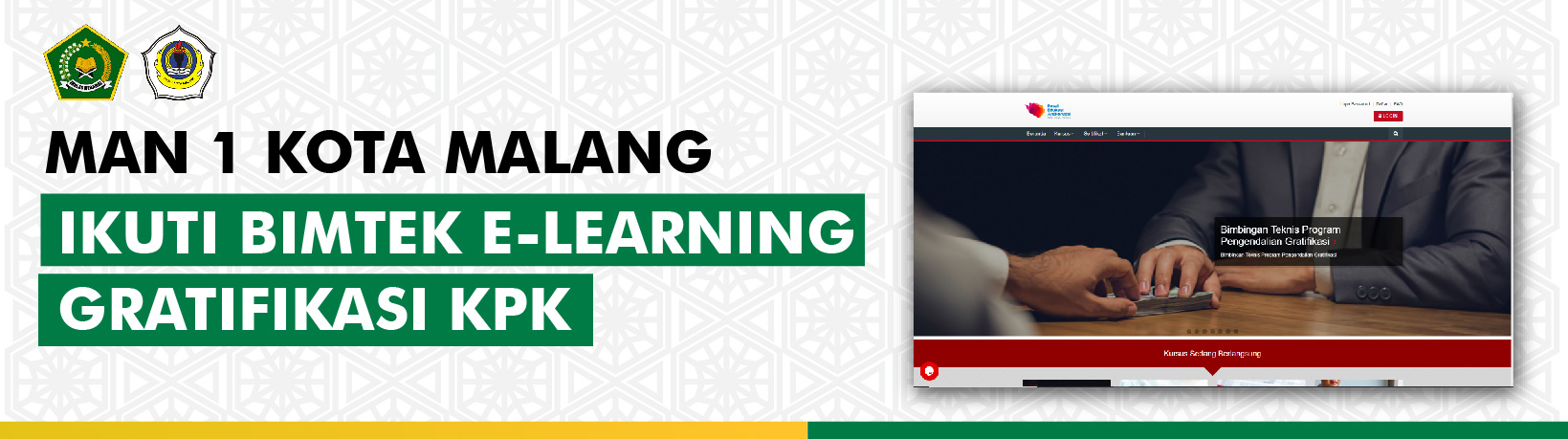 MAN 1 KOTA MALANG IKUTI BIMTEK E-LEARNING GRATIFIKASI KPK